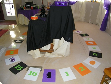 Two Kids and a Party: How To Make a Cake Walk Wheel